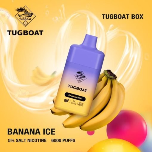 TUGBOAT BOX-6000 PUFF DISPOSABLE VAPE - Enjoy Vape UAE