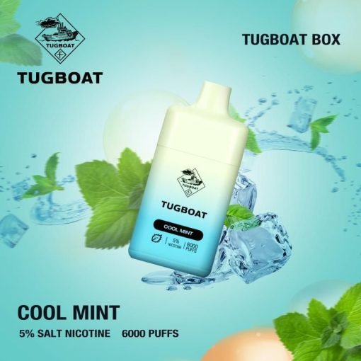 TUGBOAT BOX-6000 PUFF DISPOSABLE VAPE - Enjoy Vape UAE