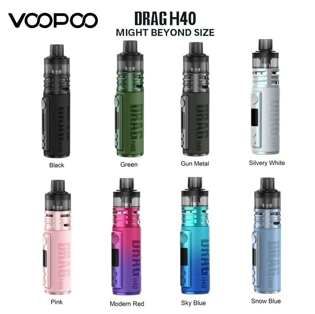 VOOPOO Drag H40 Pod Kit 1500mAh - Enjoy Vape UAE
